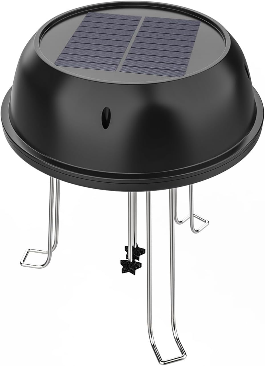 Amazon.com : JEOZBM Solar Water Wiggler for Bird Bath, Solar Powered ...