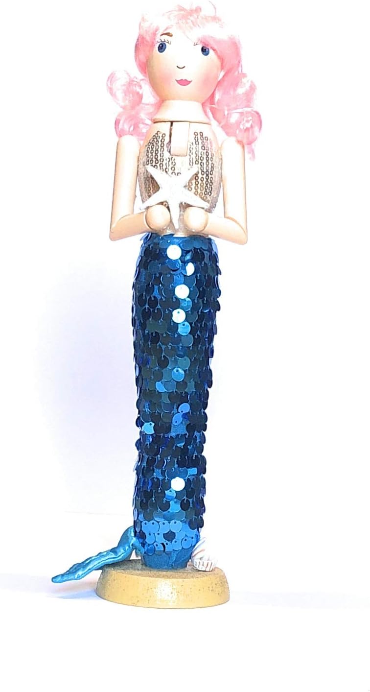 Amazon.com: Mermaid Nutcracker, Oyster & Starfish : Home & Kitchen