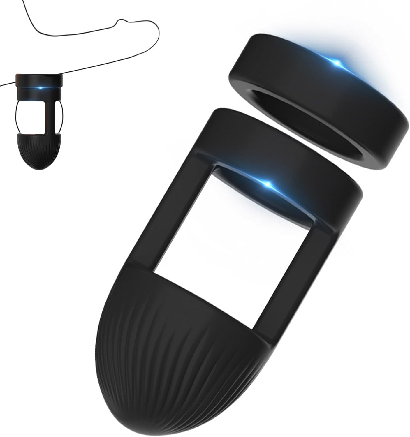 Amazon.com: Testicle Crusher CBT Male Chastity Devices Penis Stretching ...