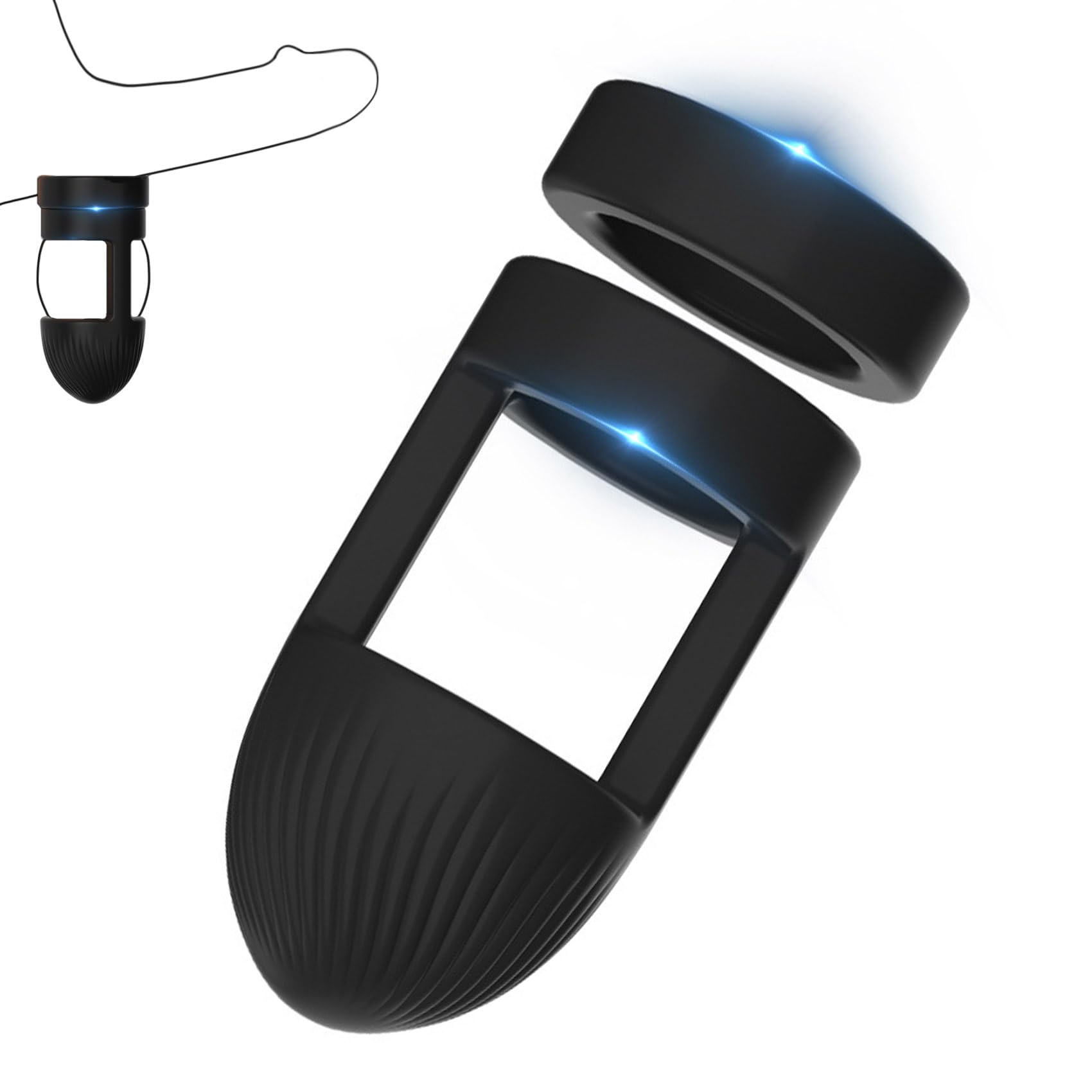 Amazon.com: Testicle Crusher CBT Male Chastity Devices Penis Stretching ...