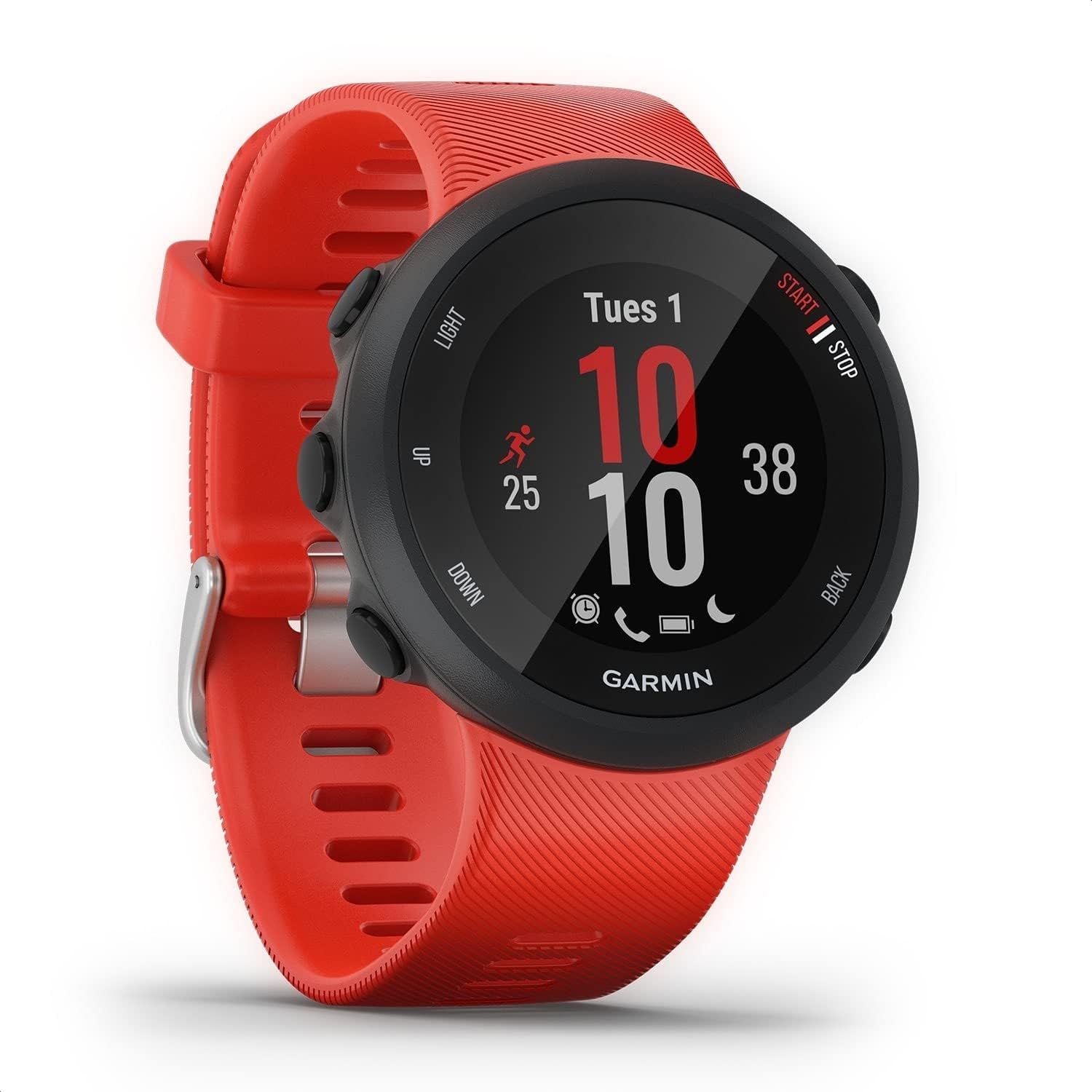 Garmin Forerunner 45 Easy to Use Lightweight GPS Running Watch, Safety ...
