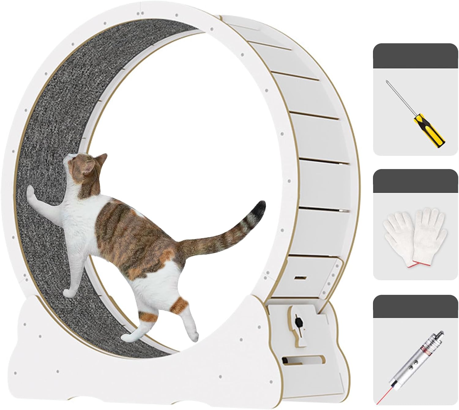 Amazon.com: BigbugPro Cat Exercise Wheel — Cat Wheel Exerciser for ...