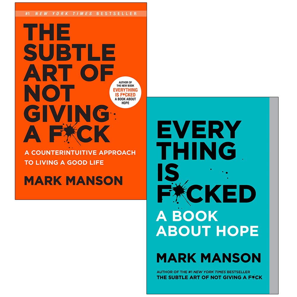 Mark Manson Collection 2 Books Set (The Subtle Art of Not Giving a F*ck ...