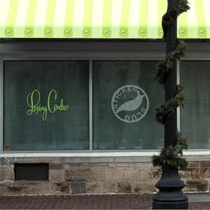 Amazon.com - Luxury Condos Decal Sticker (lime, 15 inch) Lime - Wall ...