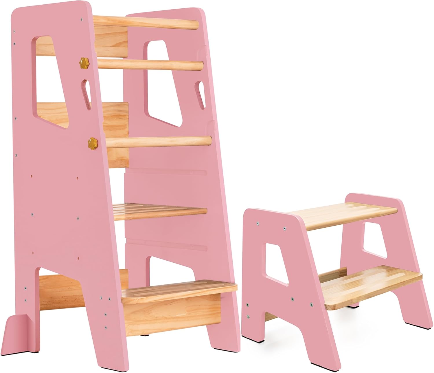 Amazon.com: Step-Up Set - Standing Tower and Step Stool for Toddlers ...