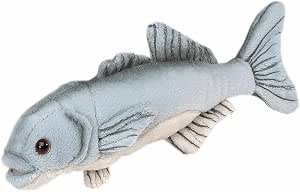 Amazon.com: Blickfänger 14055 25 cm Bluefish Plush Toy : Toys & Games