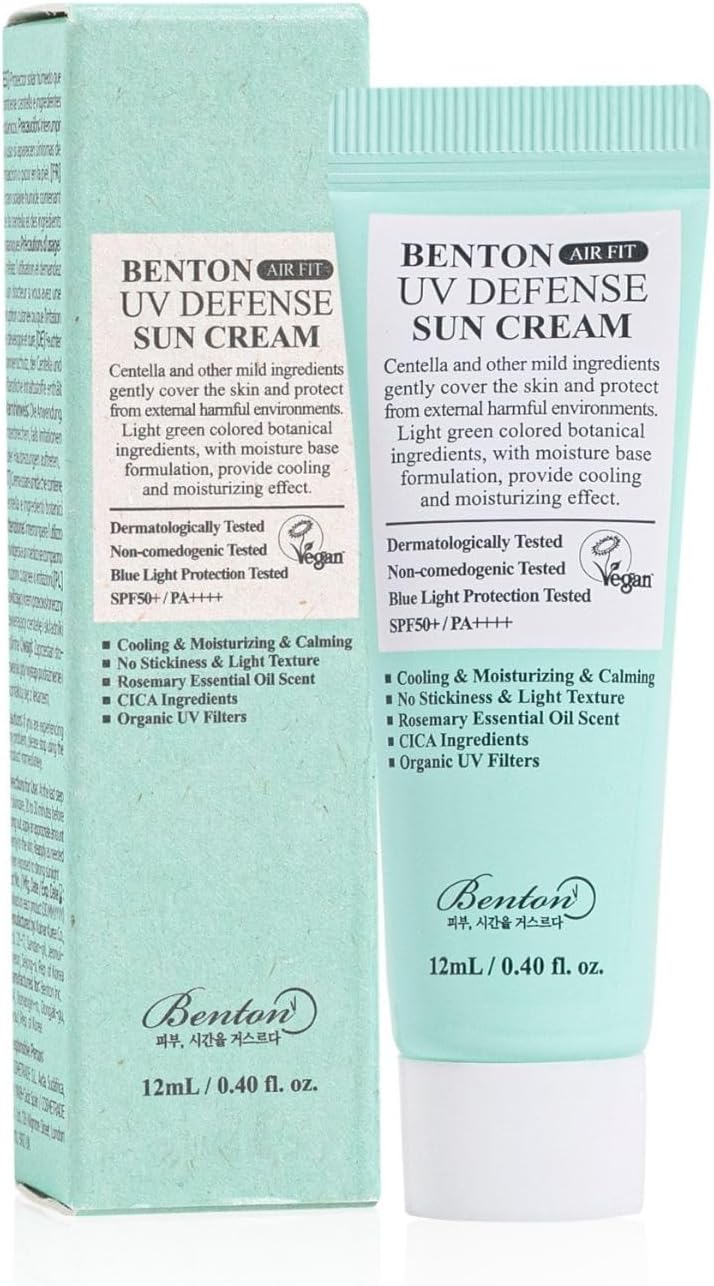 Benton Air Fit UV Defense Sun Cream SPF50+/PA++++ Deluxe 12ml- Ultra ...