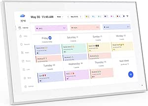 15.6 Inch Digital Calendar, Smart Digital Calendar Planner & Chore ...