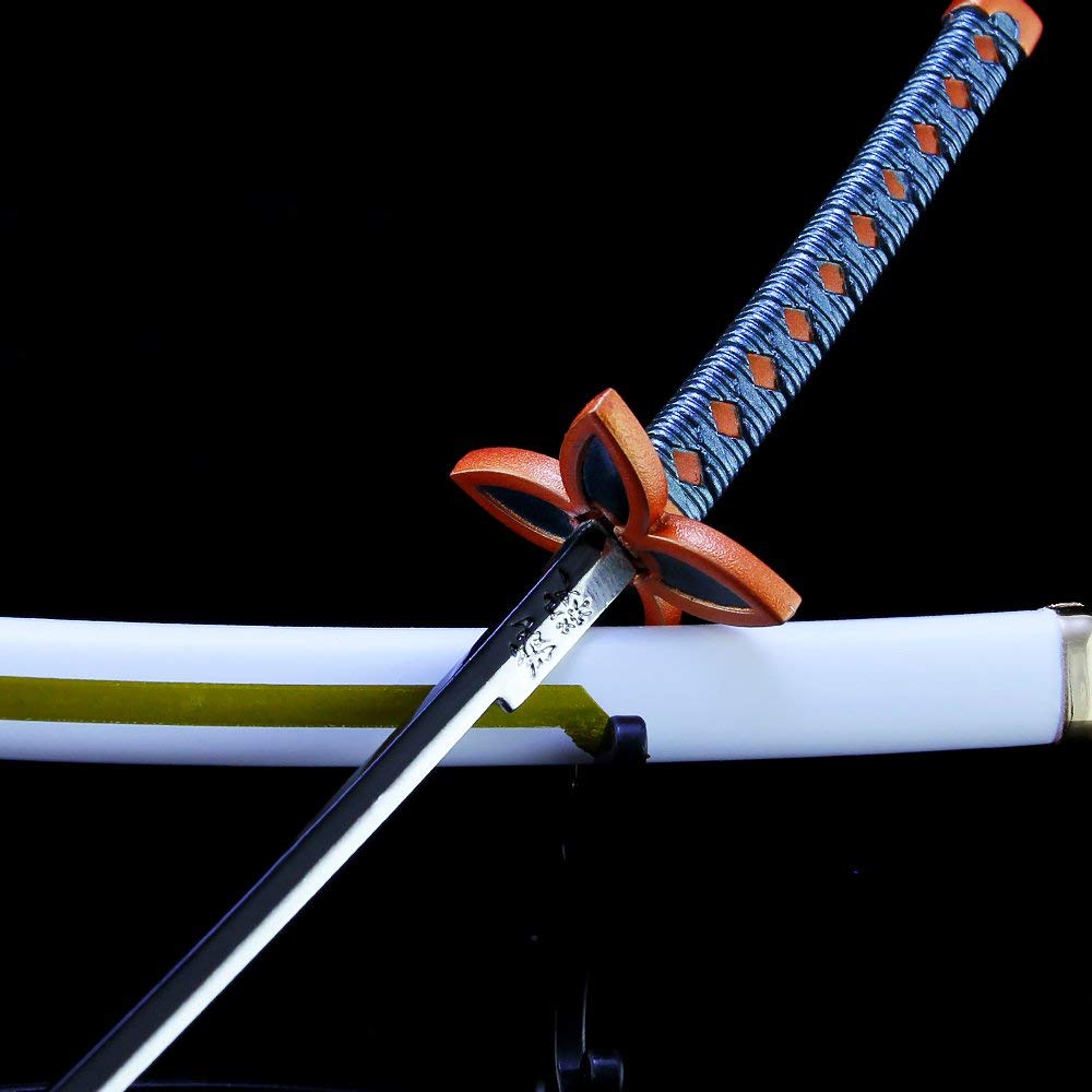 LONGHE Demon Slayer: Kimetsu no Yaiba Kochou Shinobu Sword Weapon Metal ...