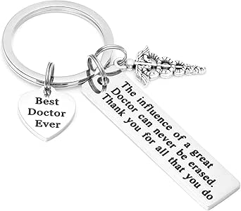 Kivosliviz Doctor Keychain Gifts for Men Women Doctors Keyring A Doctor ...