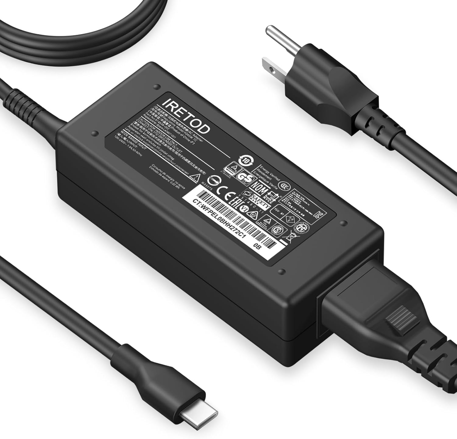 Amazon.com: USB C Laptop Charger Compatible with Lenovo Computer ...