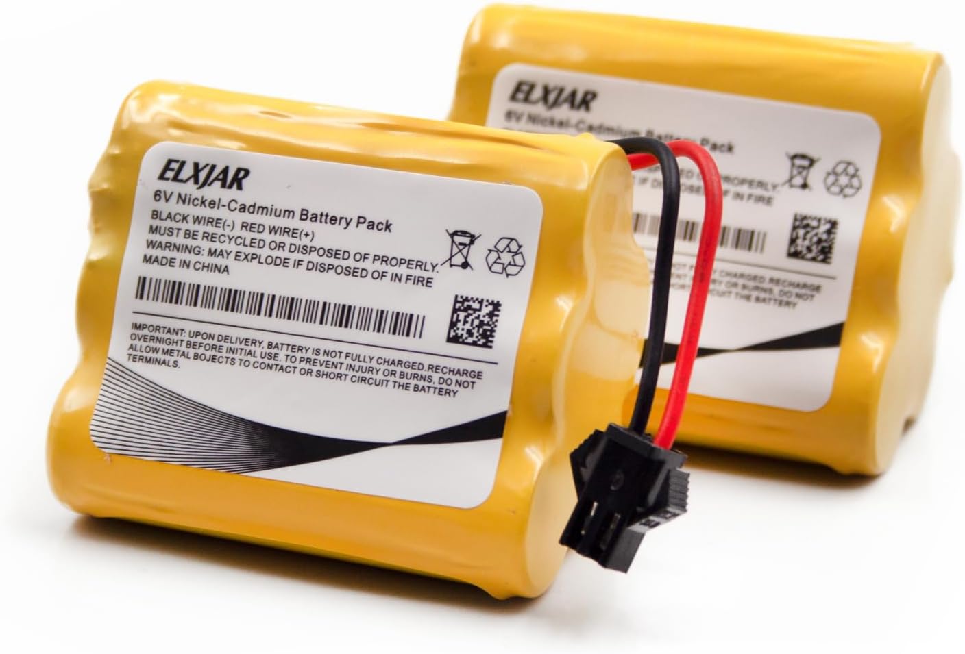 Amazon.com: 600-XTI-BAT Battery 6v 2100mAh Ni-MH XTi-5 Simon 6VDC UTC ...