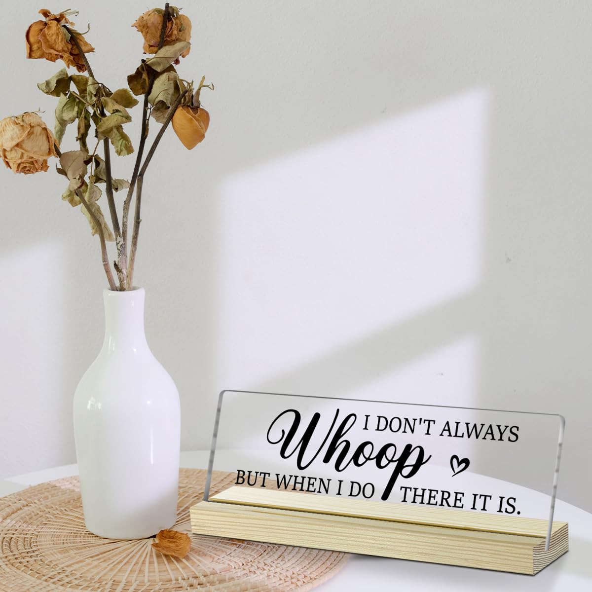 Office Decor Funny Office Desk Sign - Master Of Multitasking Acrylic ...
