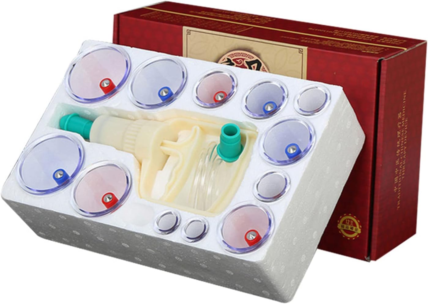 Amazon.com: AIKOTOO Cupping Set - Cupping Therapy Set w/ 12 Massage ...