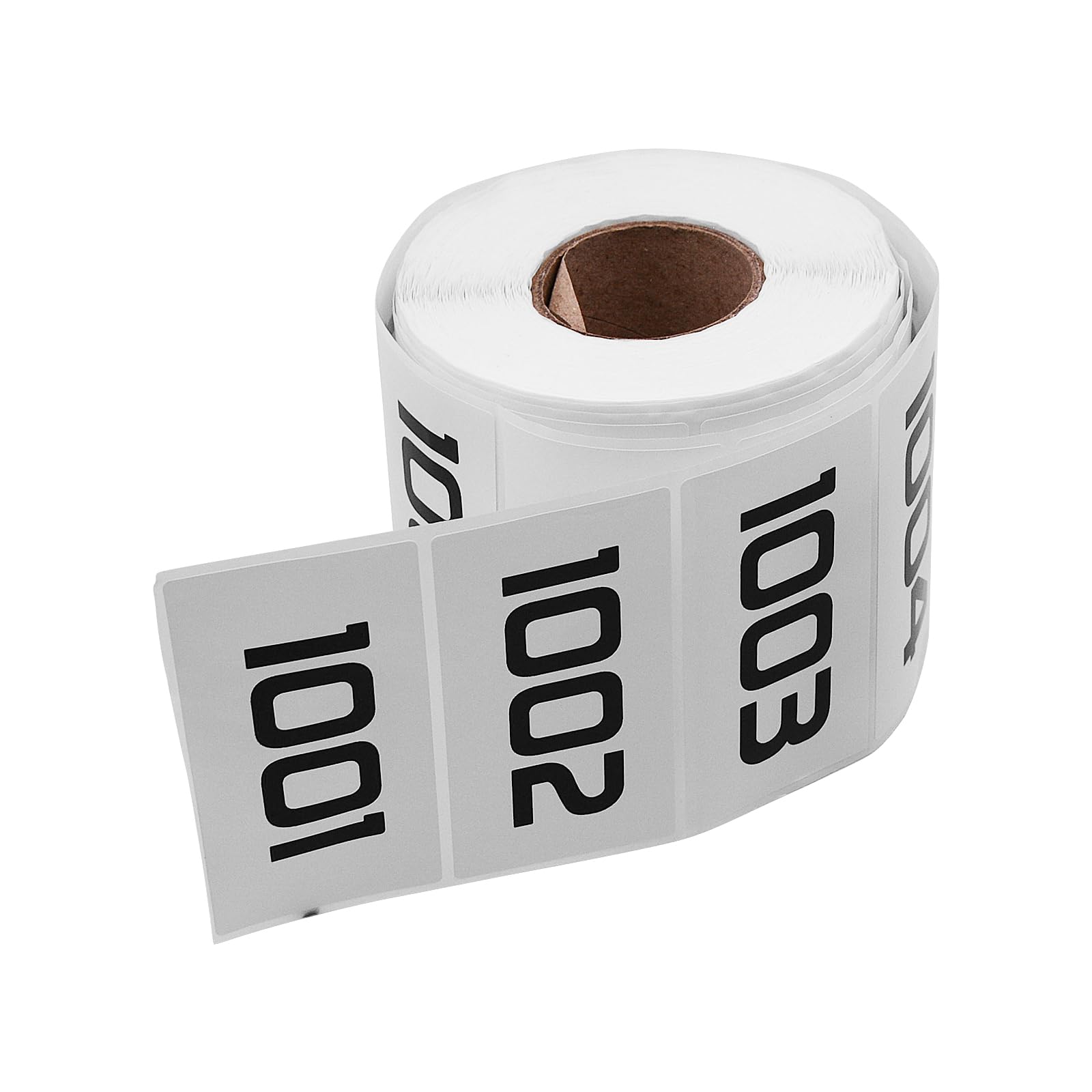 Snapklik.com : Saim 1 Roll Inventory Number Sticker, 3" X 1.5" Small ...
