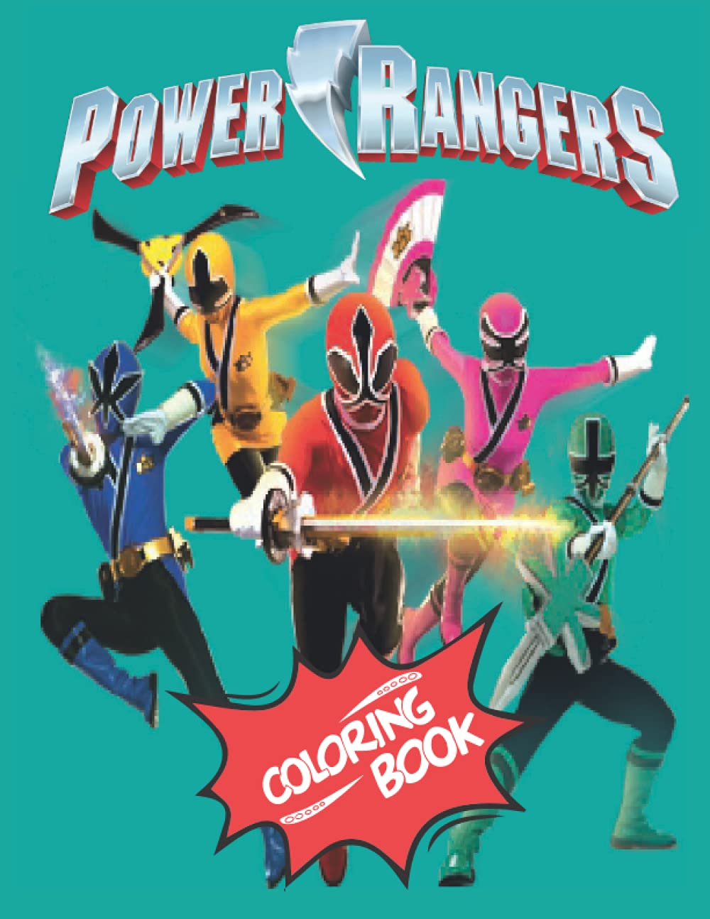 Buy Power Rangers Coloring Book: A Great Coloring Book for Fans of ...