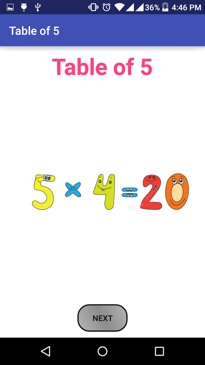 Table of 5 - App on Amazon Appstore