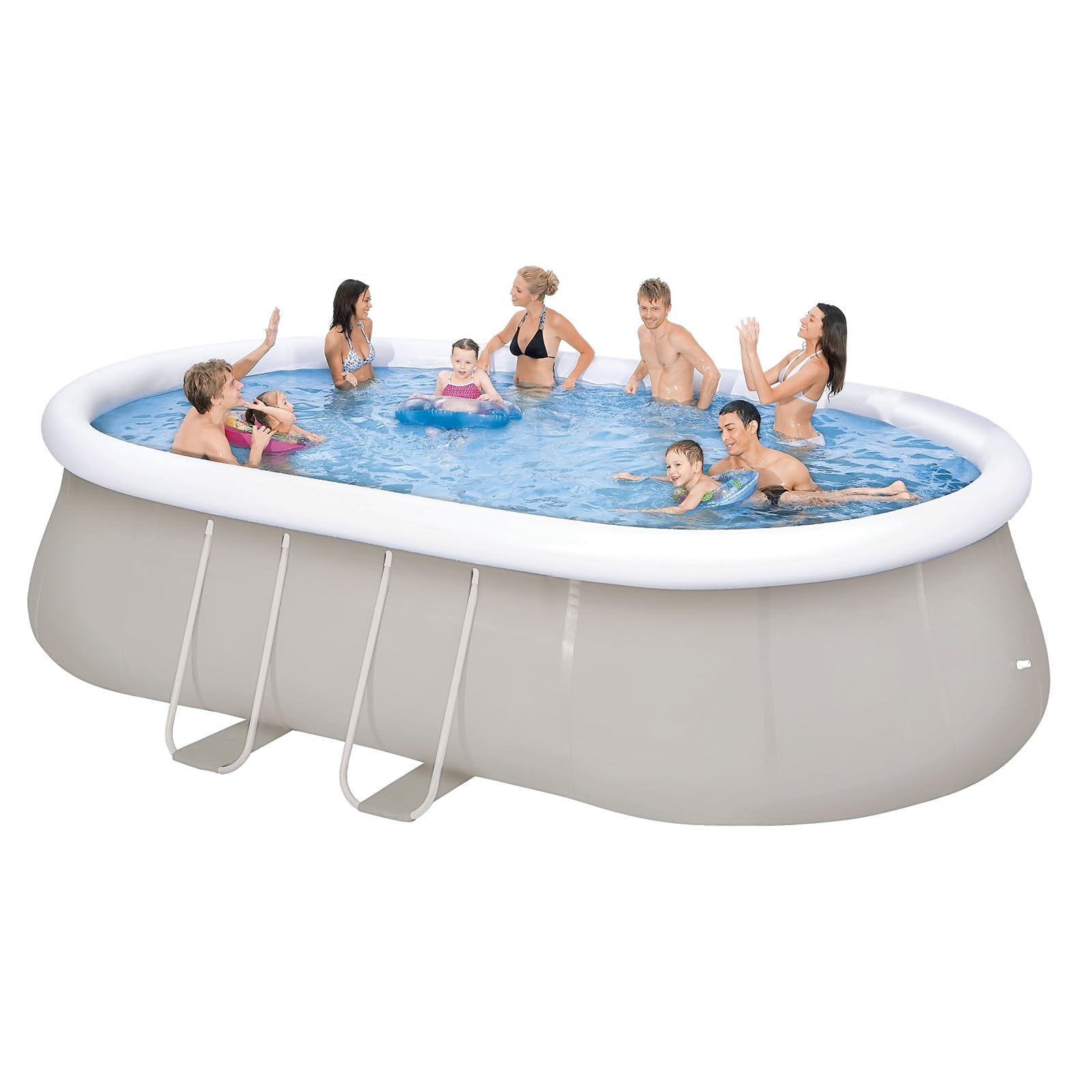 Snapklik.com : DIMAR GARDEN 17.7ft X 10ft X 41.7in Inflatable Swimming Pool