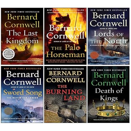 The Saxon Tales Series Books 1 - 6 Collection Set By Bernard Cornwell (Last Kingdom, Pale ...