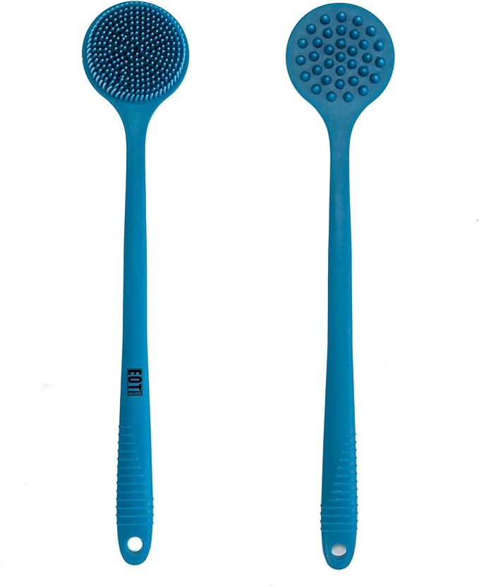 Amazon.com : EOT Wellness Bendable Long Handled Silicone Body Brush ...