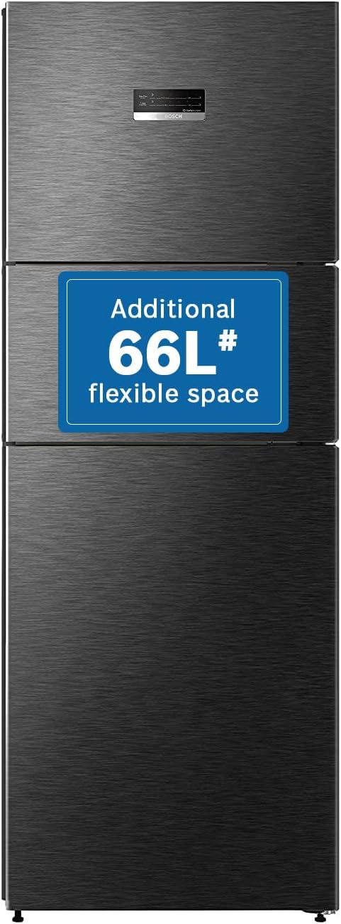 Bosch MaxFlex Convert 364L Inverter Frost Free Triple Door Refrigerator ...