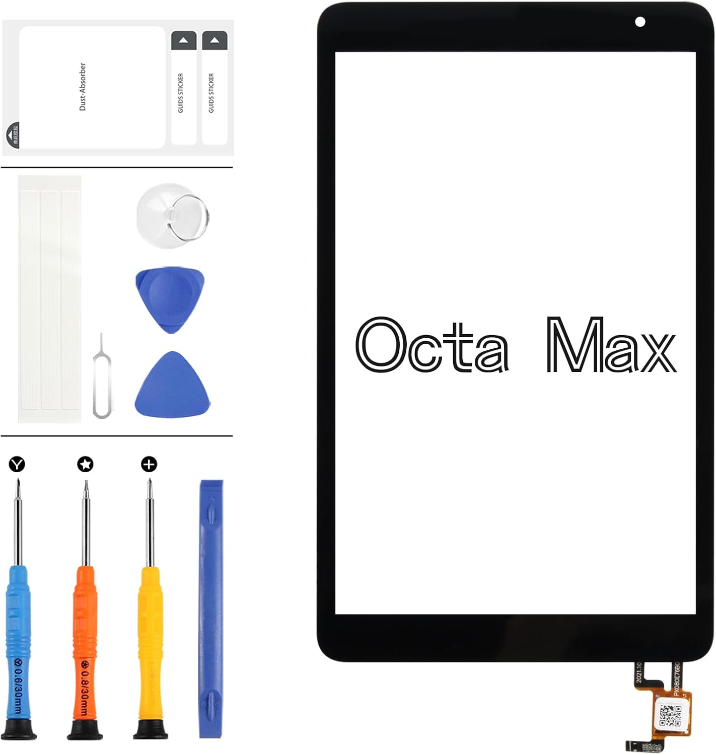 Amazon.com: Reemplazo de pantalla para Sky Devices Elite Octa Max, 8.0 pulgadas para Sky Elite ...