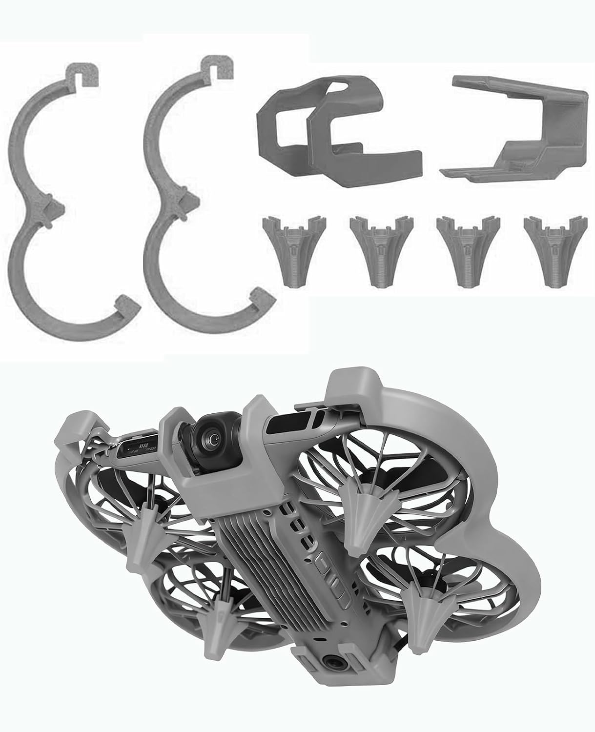 Amazon.com: 8-in-1 Propeller Guard Compatible with DJI Neo 2 – Includes ...