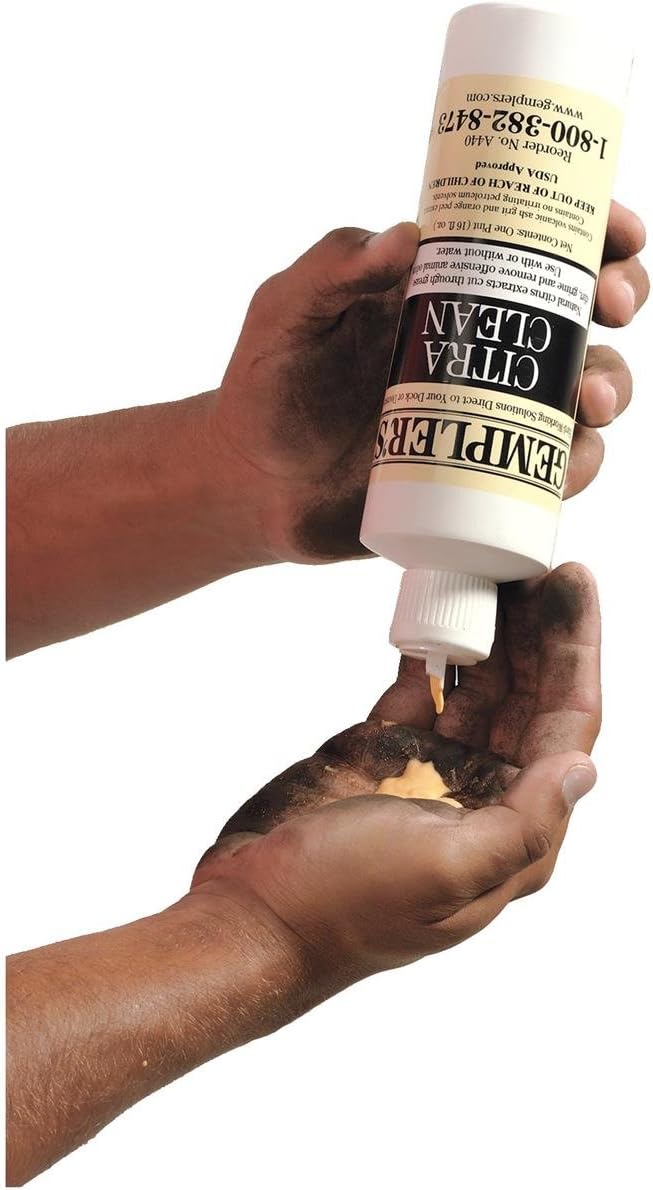Gempler's Citra Clean Industrial Grade Liquid Hand Cleaner – Petroleum ...
