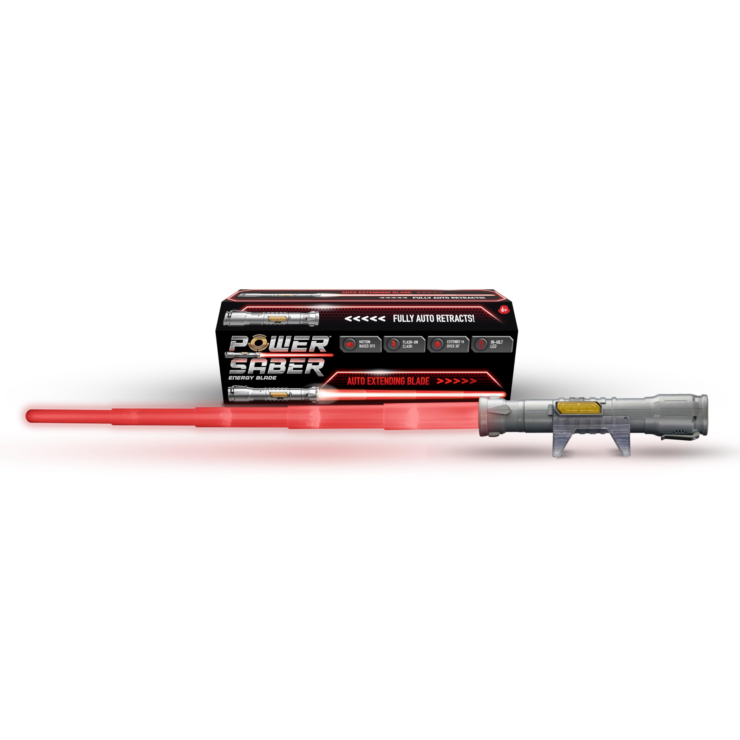 Amazon.com: Power Saber Energy Blade Red | First Ever Automatic Saber | Auto Extending ...