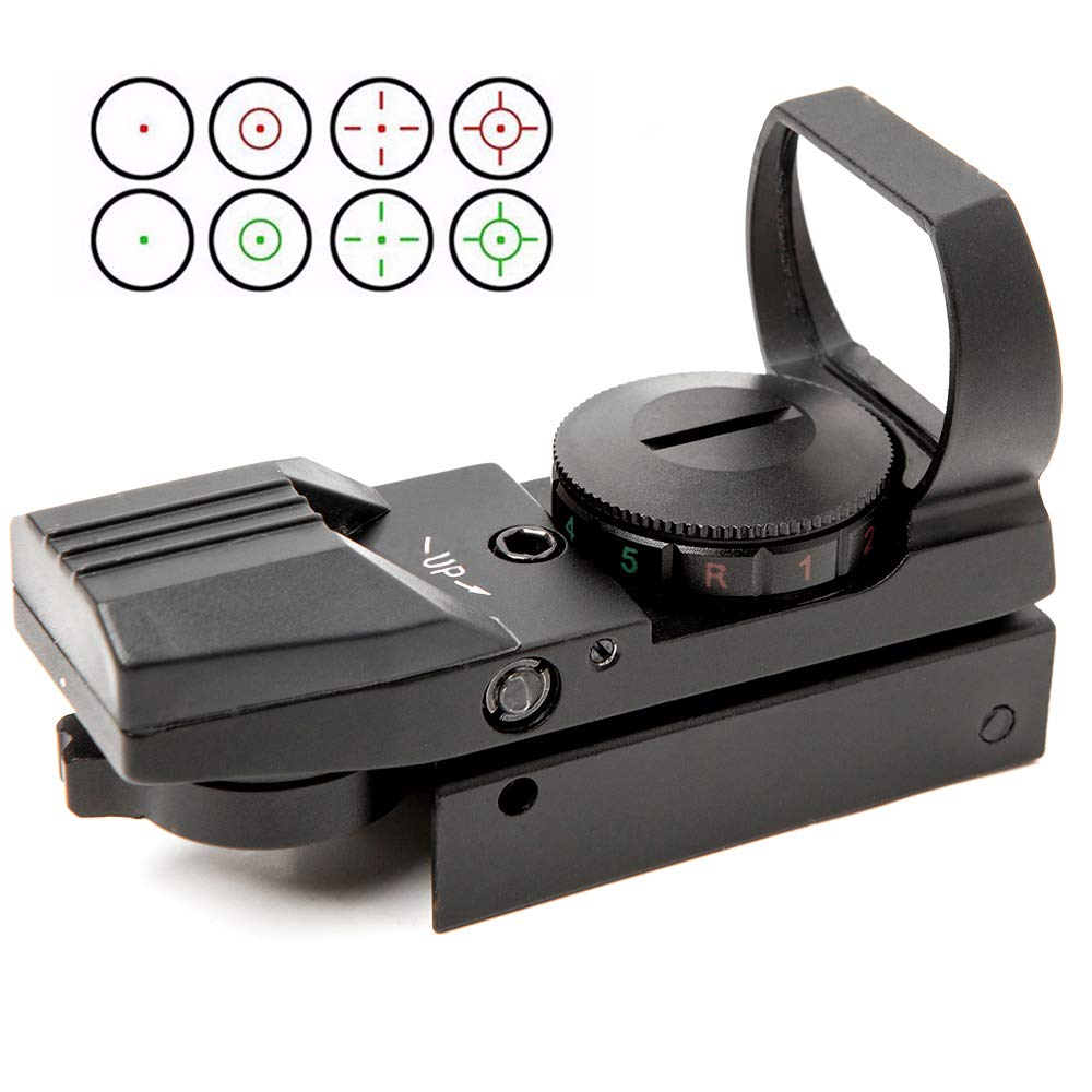 Buy ACEXIER 20mm Rail Holographic Red Dot 4 Reticle Collimator Optical ...