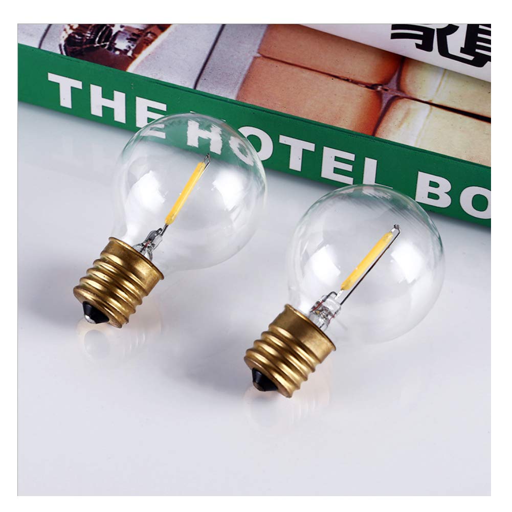 MaoTopCom 12-Pack 0.5W LED Replacement Light Bulbs, E17 Intermediate ...