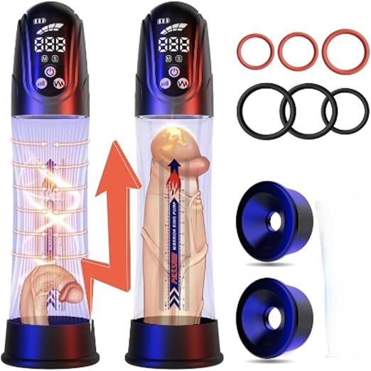 Amazon.com: Vacuum Enlargement Device with 4 Pressure Settings & 4 ...