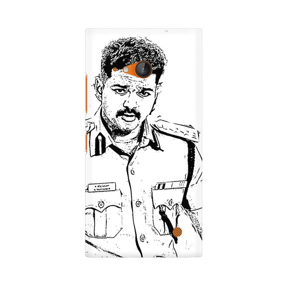Actor Vijay In Police Dress