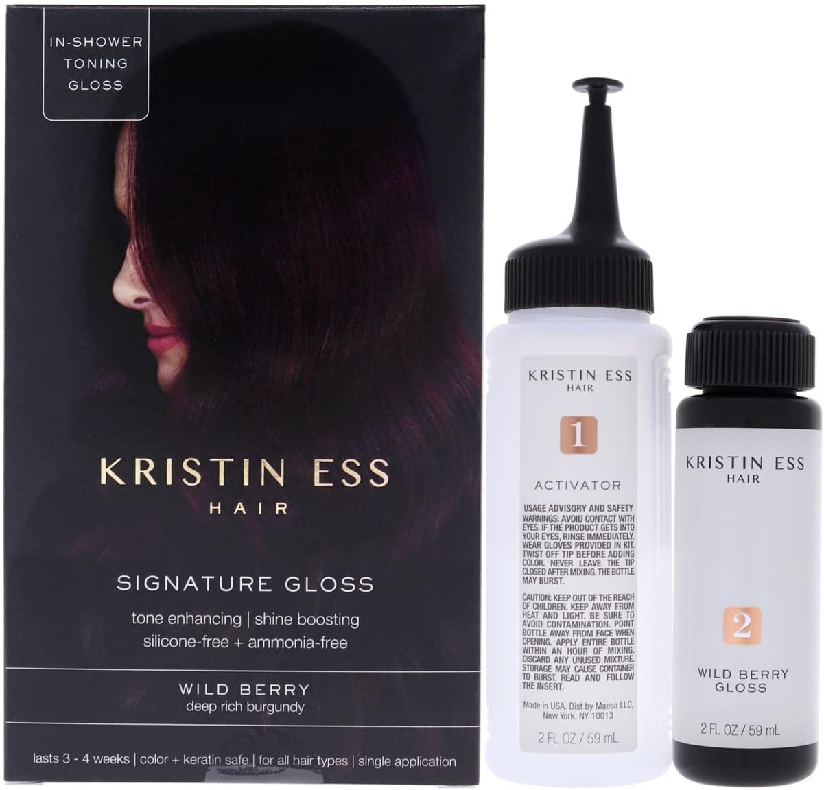Amazon.com : Kristin Ess Signature Hair Gloss - Brightening and Toning ...