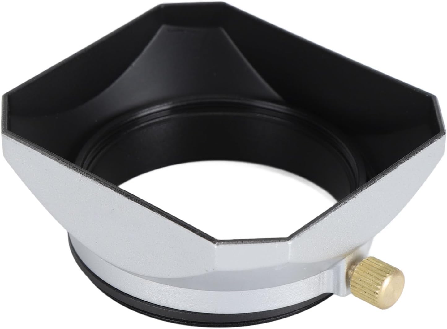 Amazon.com : 52mm Lens Hood, Retro Silver Lens Hood Shade, for 52mm ...