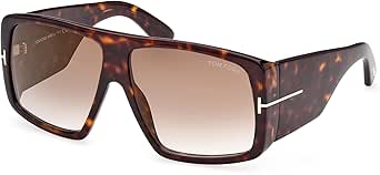 Tom Ford RAVEN FT 1036 Dark Havana/Light Brown Shaded 60/12/135 unisex ...