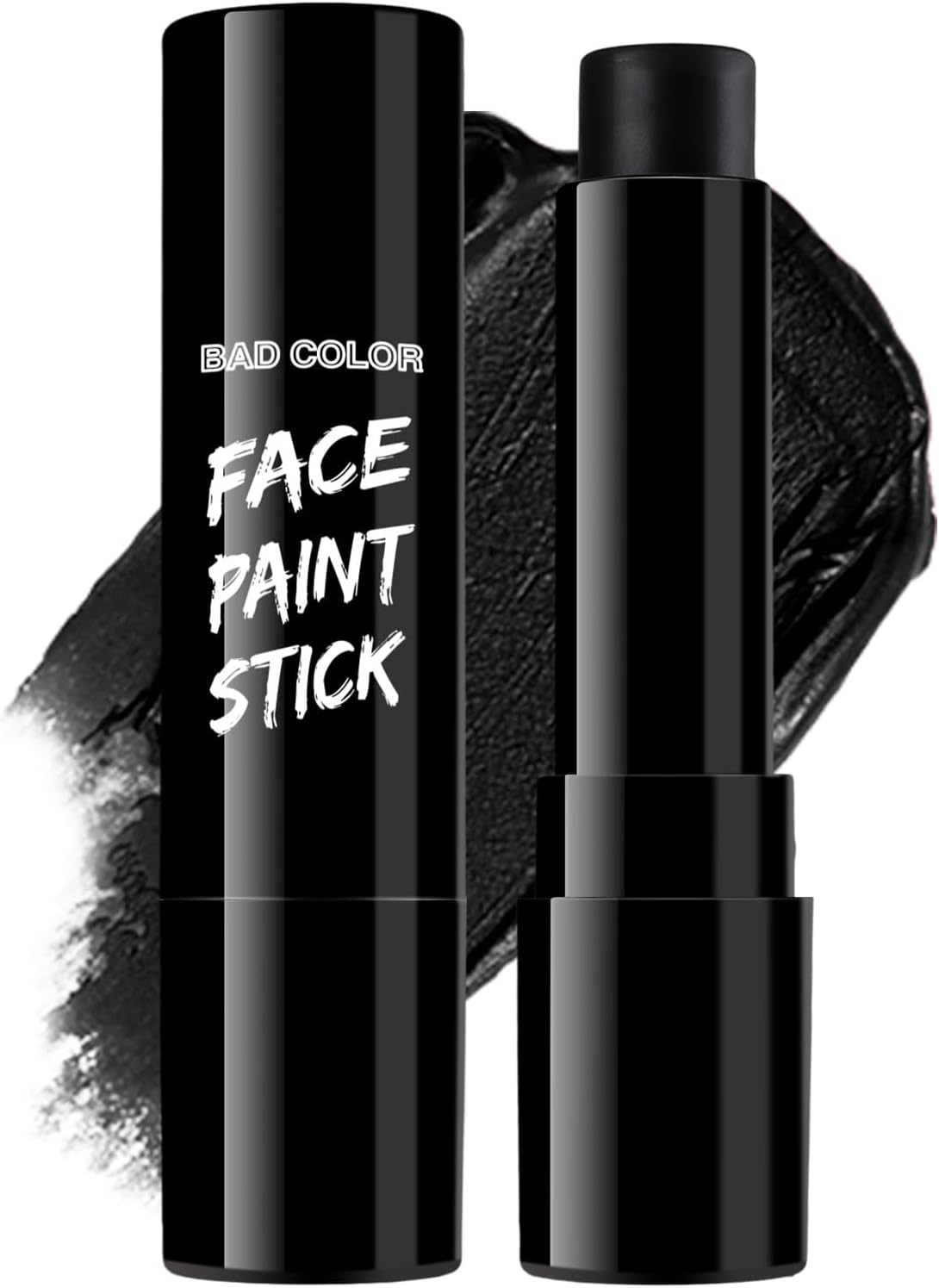 Black Cream-Blendable Face Body Paint Stick for Adults Children Eye ...