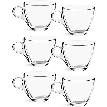 Buy Treo by Milton Elixir Glass 185 ml 6 Pcs Set, Transparent Online at ...
