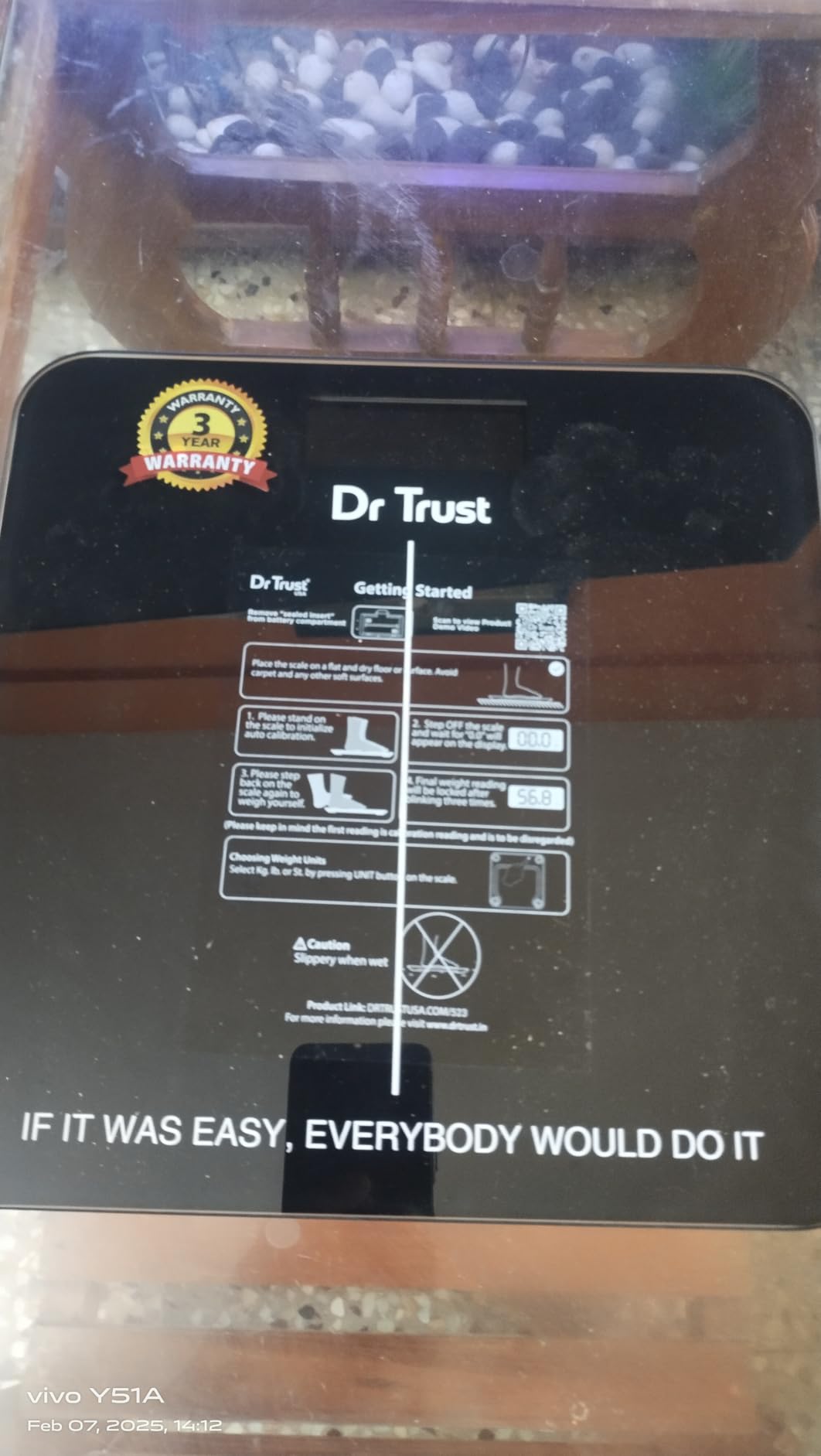 Dr Trust USA Inspire Personal Digital Electronic Weight Machine For ...