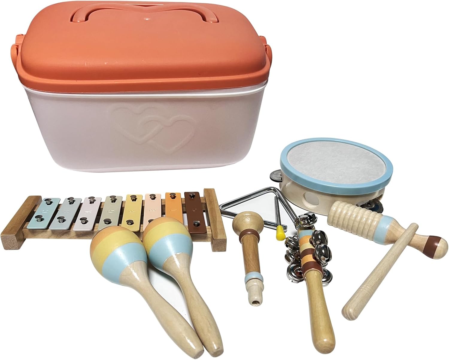 Amazon.com: LOOIKOOS Musical Instruments for Toddlers 1-3, Neutral ...