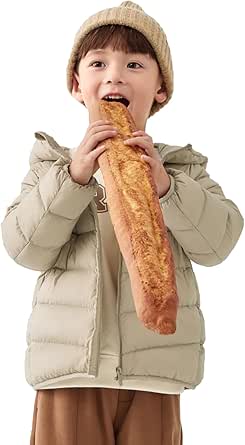 Amazon | QPQPQ ダウン子コート 子供服 女の子 アウター 中綿コート キッズ ダウンジャケット フード付き ショート丈 コート ...