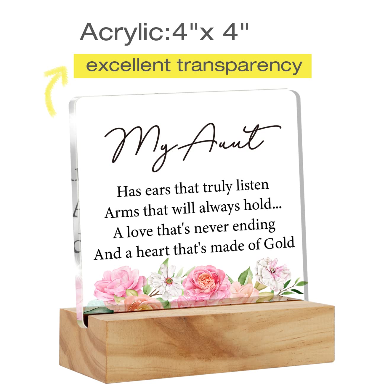 Snapklik.com : Auntie Gift Aunt Gifts From Niece Nephew, My Aunt Desk ...