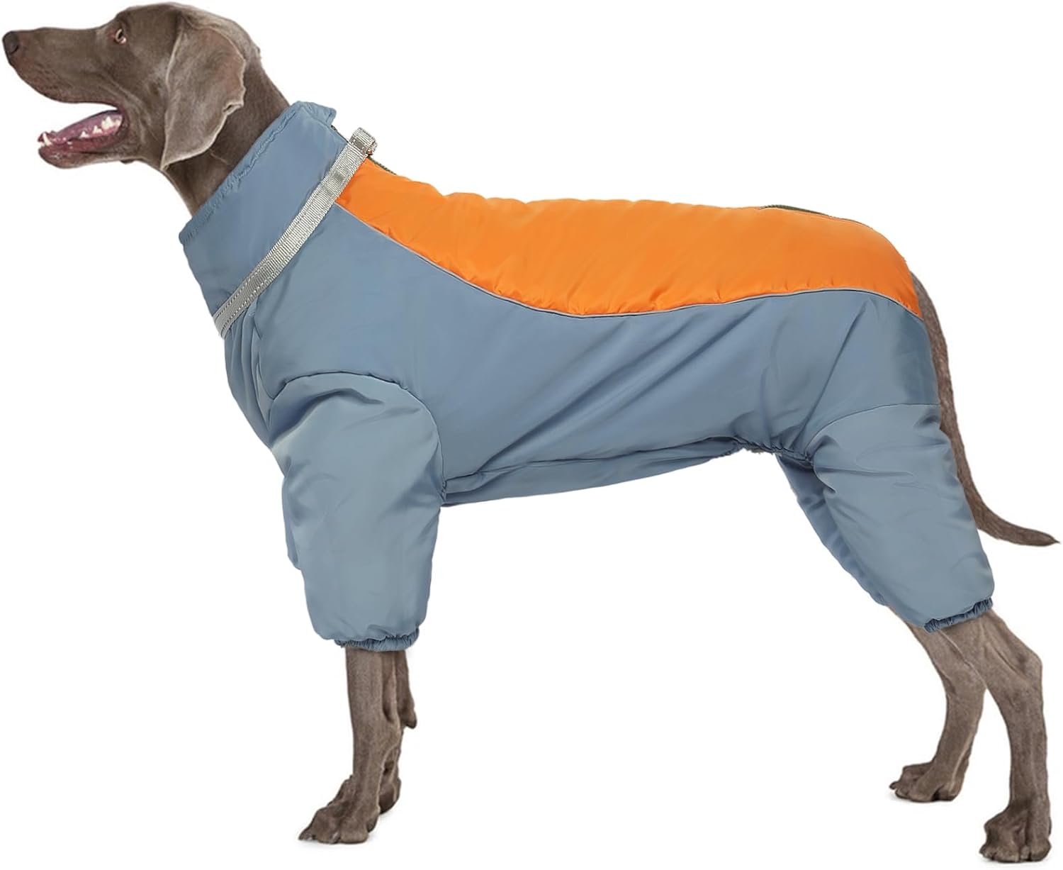 OUOBOB Dog Coat, Four Legged Dog Winter Coat, Warm Dog Fleece Jacket ...