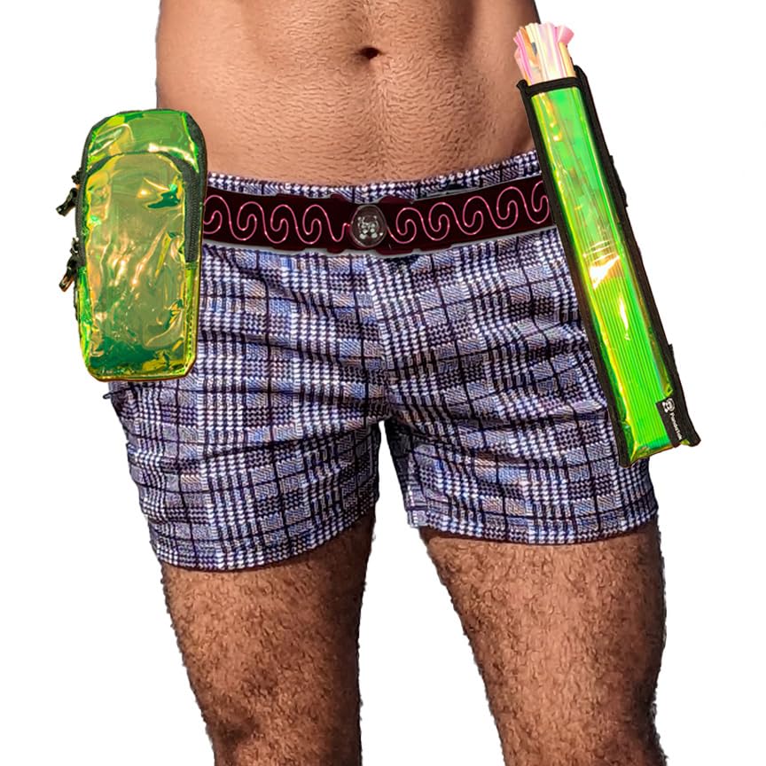 Snapklik.com : PandaTak UV Green Yellow Vers Murse Rave Fan Holster ...