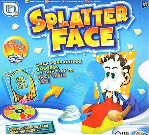 Hilarious Splatter Face Party Game Fun Filled Family Pie Splat ...