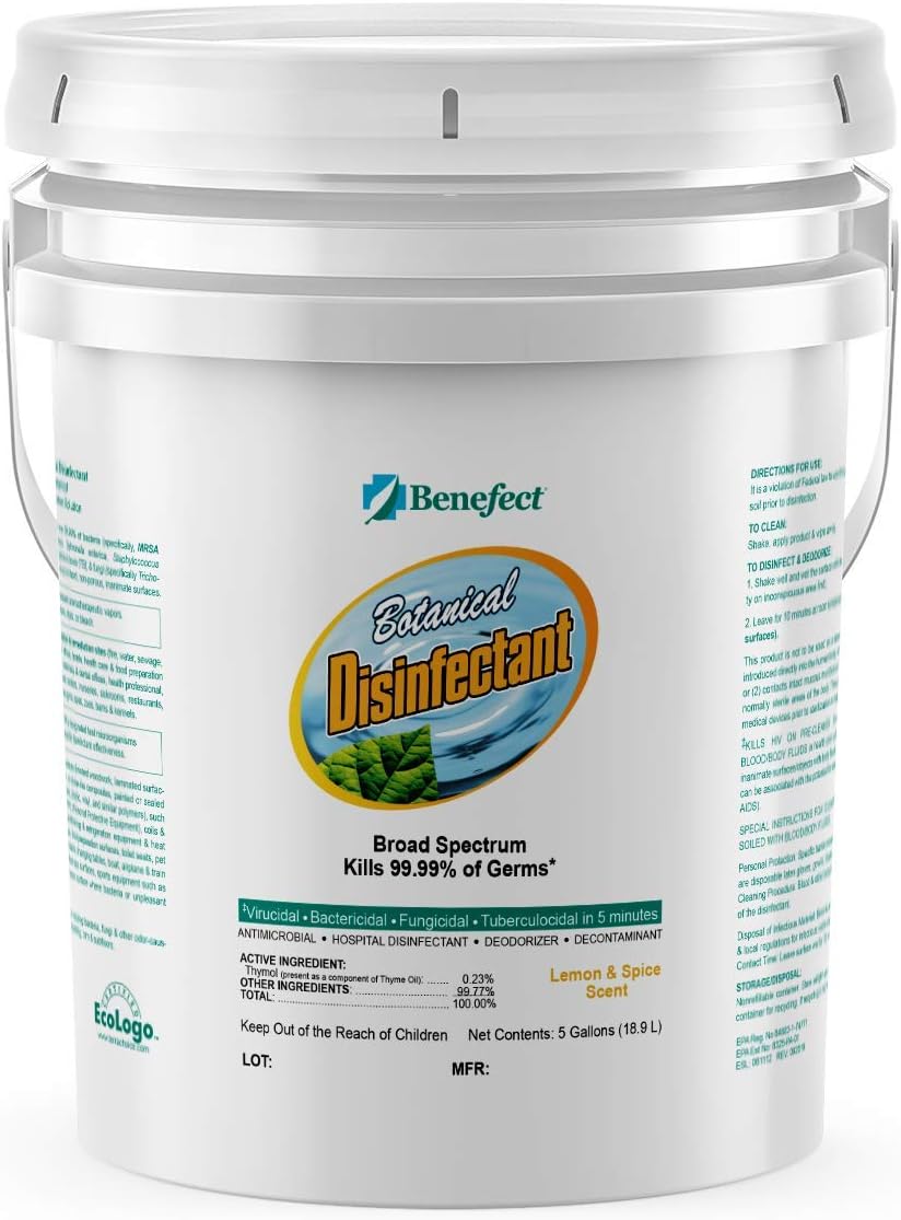 Amazon.com: Benefect Botanical Decon 30 Disinfectant Cleaner - All ...