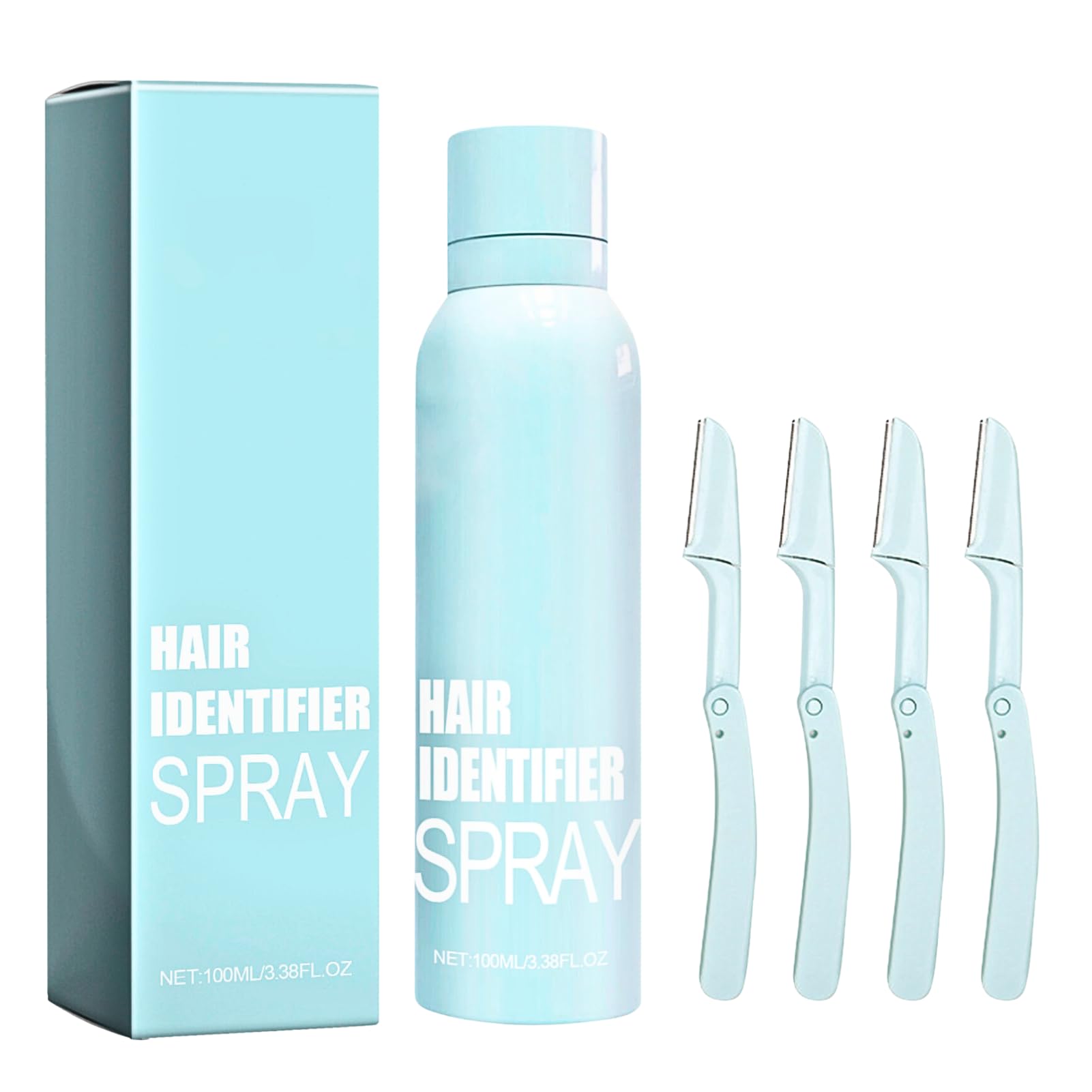 Amazon.com: Hair Identifier Spray for Face Shaving, Hair Identifier ...