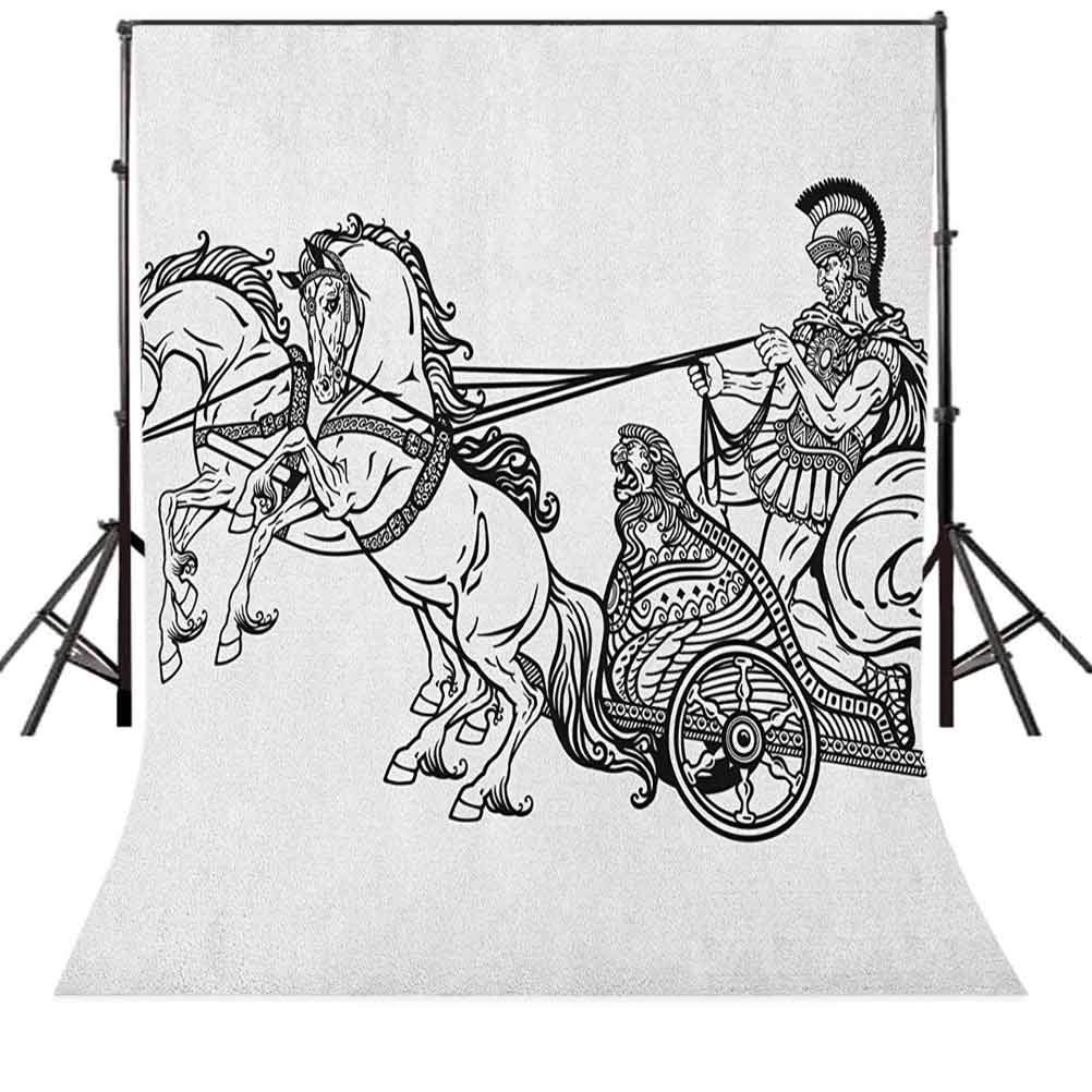 Buy 8x12 FT Vinyl Photography Background Backdrops,Roman Warrior in a ...