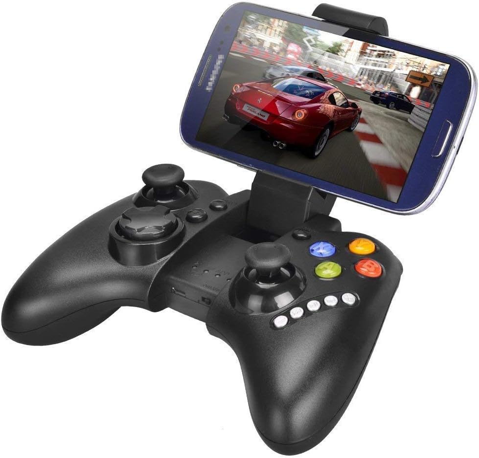 Amazon.com: Megadream Wireless Android Game Controller Gamepad Joystick with Clamp Holder for ...