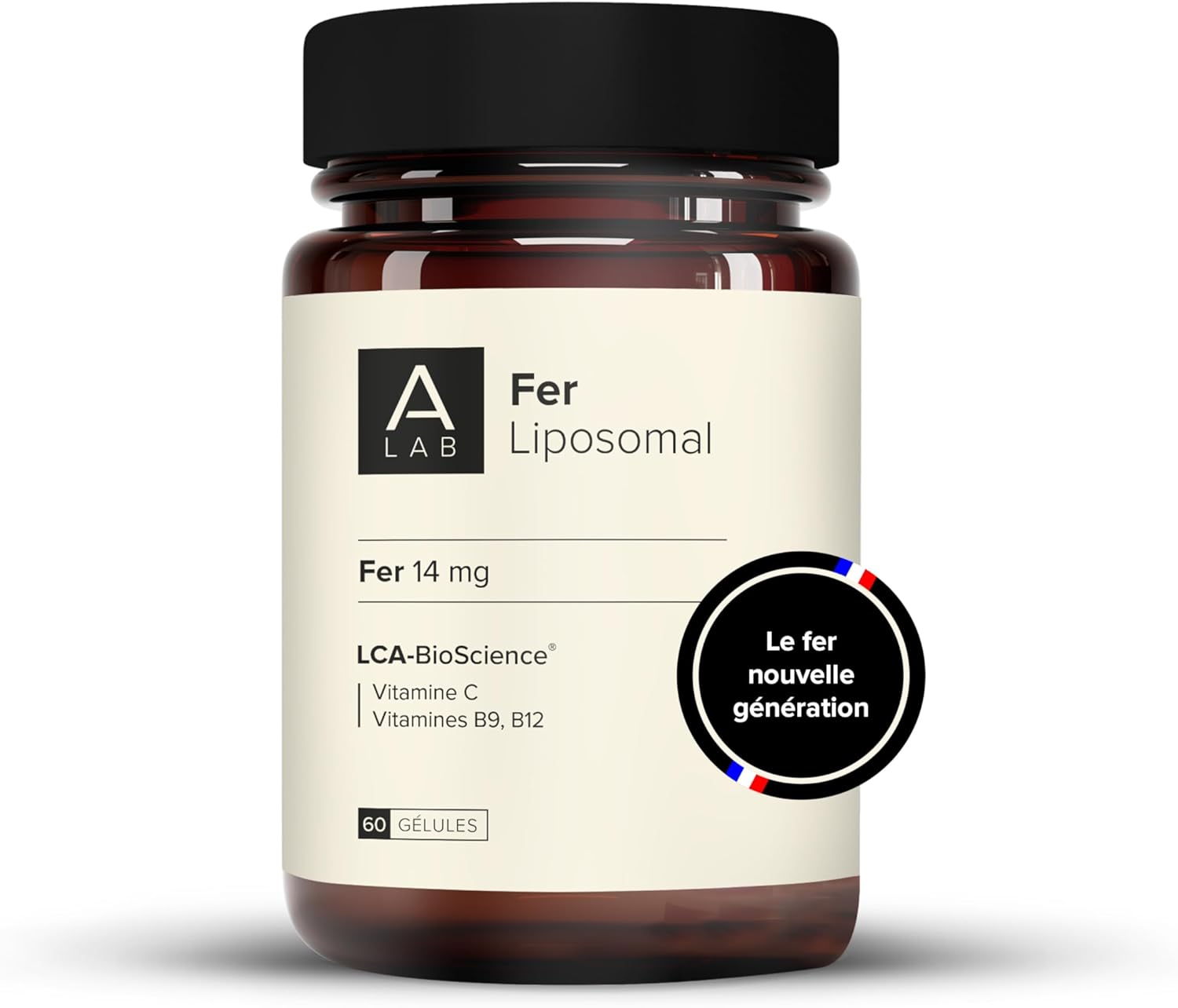 A-LAB Fer Liposomal 14 mg -Assimilation Renforcée - Complément ...